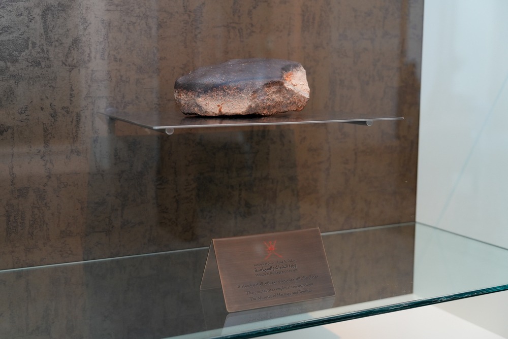 Oman’s tourism ministry inaugurates Meteorite Corner at Mandarin ...