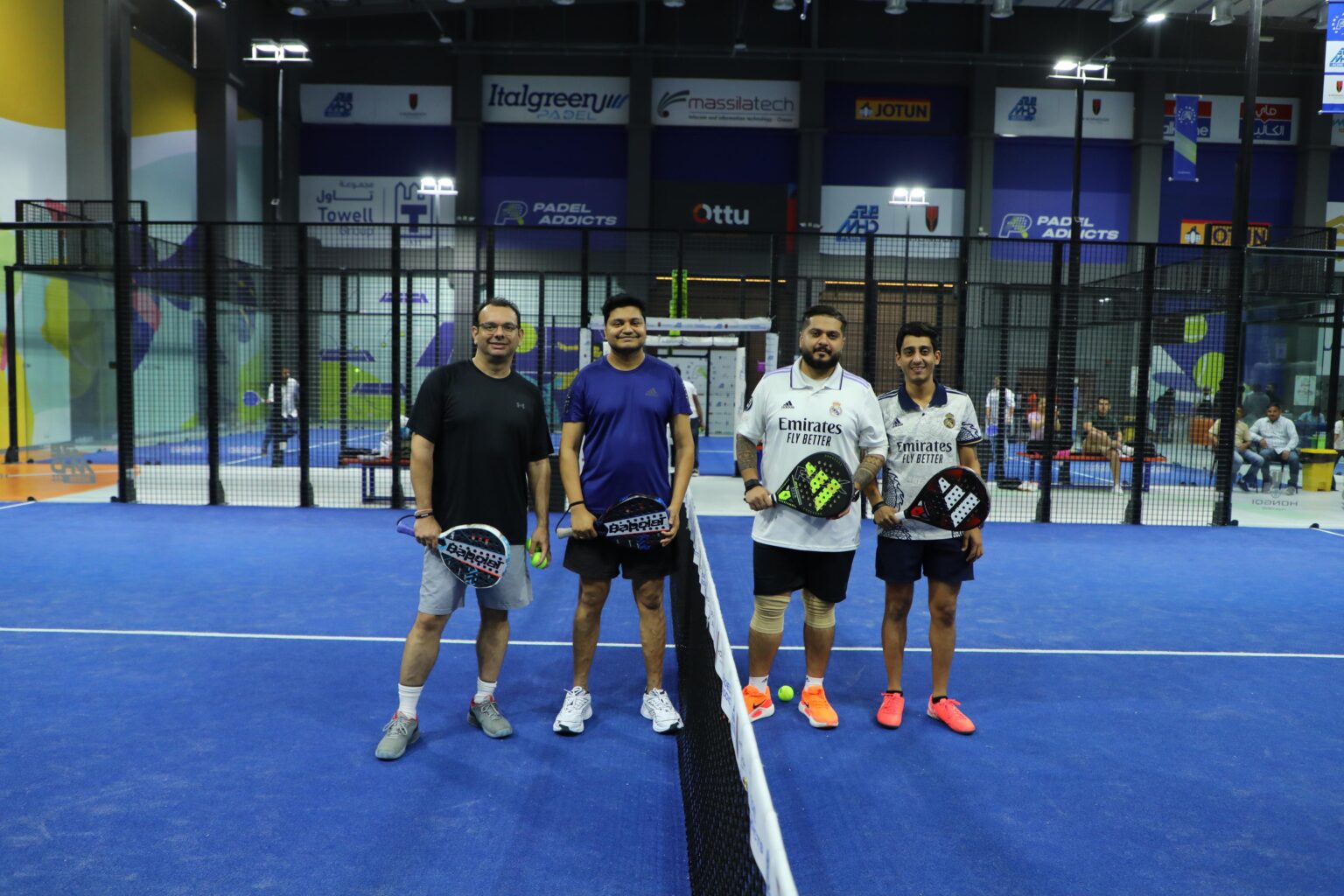 Kachchhi Wing hosts first-ever padel tournament in Oman - The Arabian ...