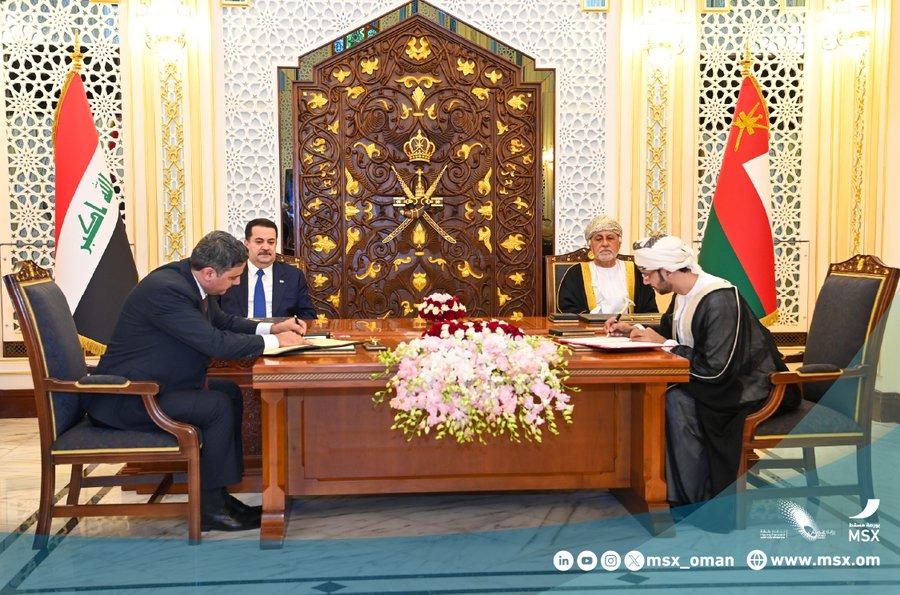 Muscat and Iraq stock exchanges sign cooperation agreement during Iraqi ...