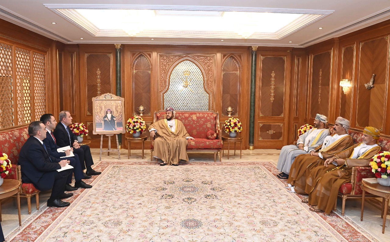 On behalf of His Majesty Sultan Haitham, HH Sayyid Asa’ad receives ...