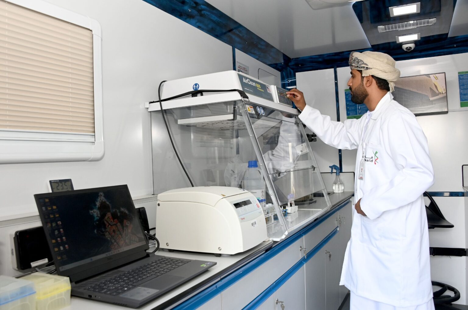 Oman launches first mobile research laboratory dedicated to genetic ...