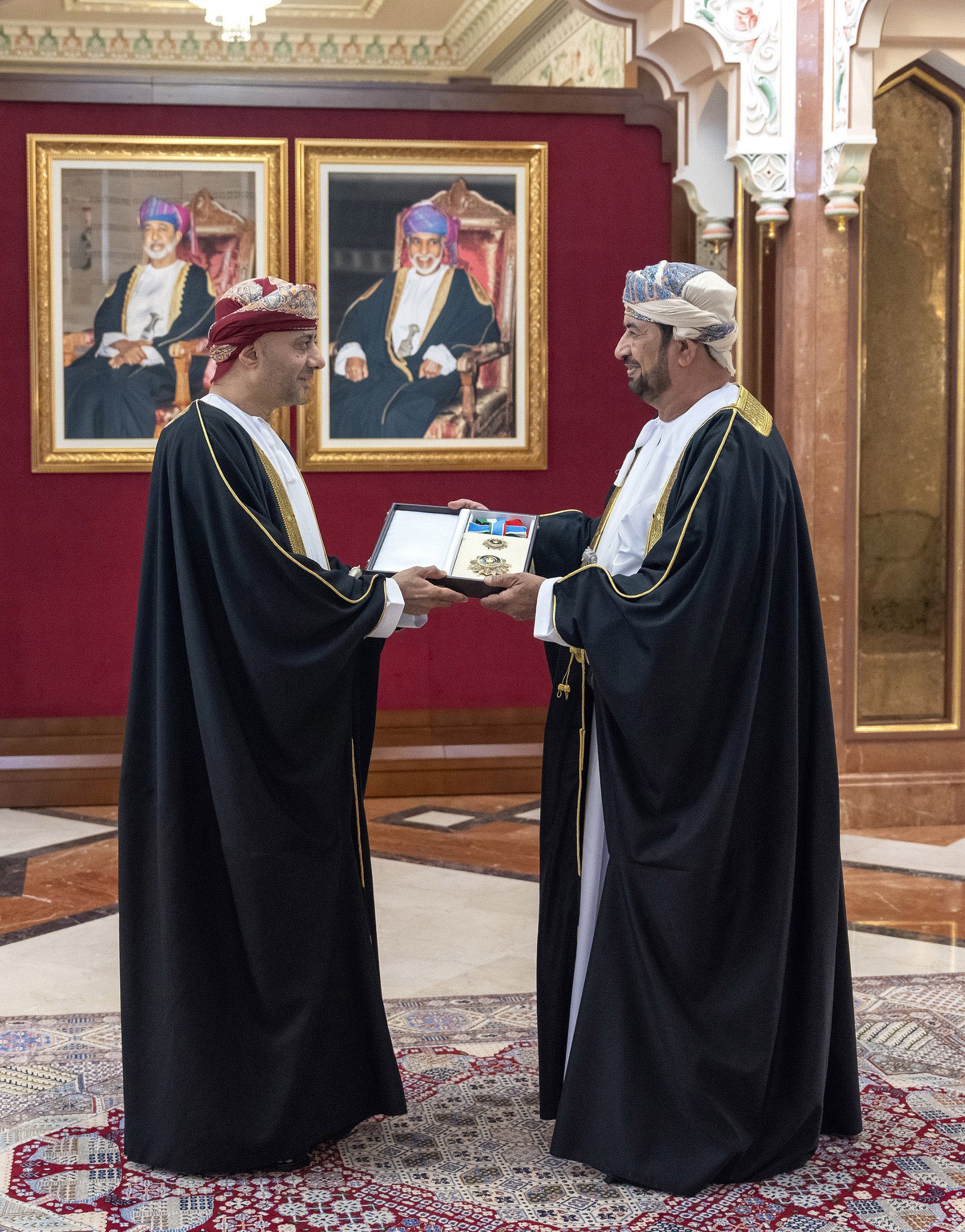 His Majesty Sultan Haitham confers Royal Honour on Sayyid Khalid Al ...