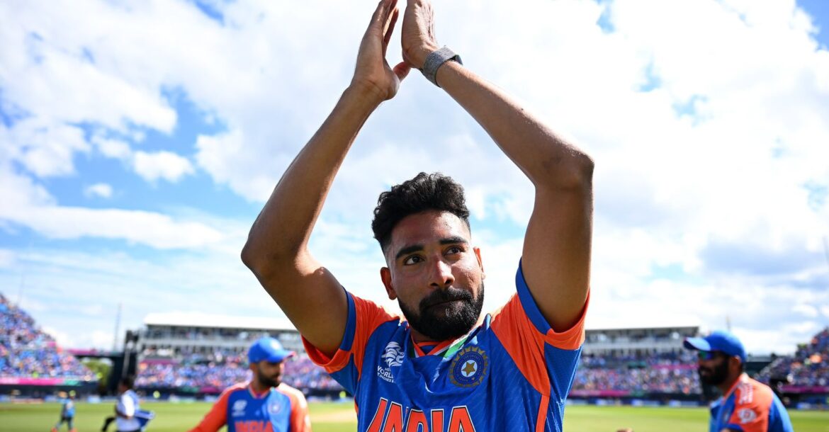 Mohammed Siraj added to India’s T20 World Cup squad after Rana ruled ...