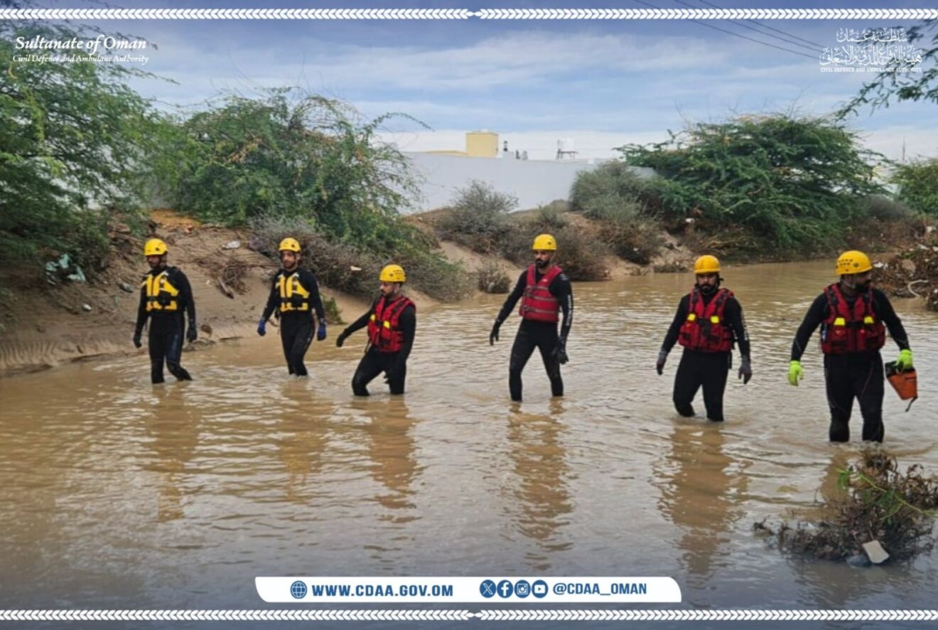 Oman weather update: Two dead, one missing after vehicle swept into ...